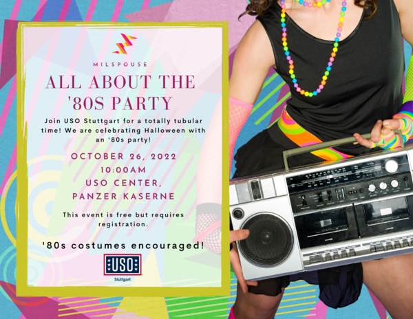 MilSpouse 80s Throwback Craft Workshop - USO Holidays • USO Stuttgart