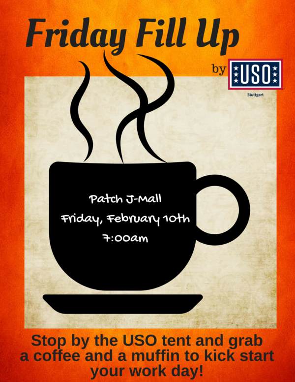 Friday Fill Up • USO Stuttgart