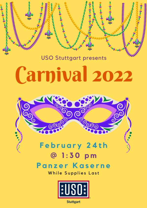 USO Connects - Carnival • USO Stuttgart